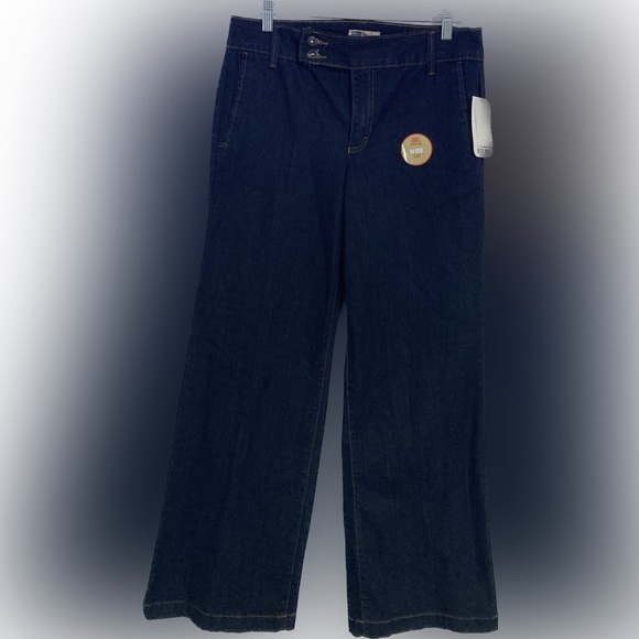 Faded Glory | Pants & Jumpsuits | Nwt Faded Glory Maddie Denim Trouser ...